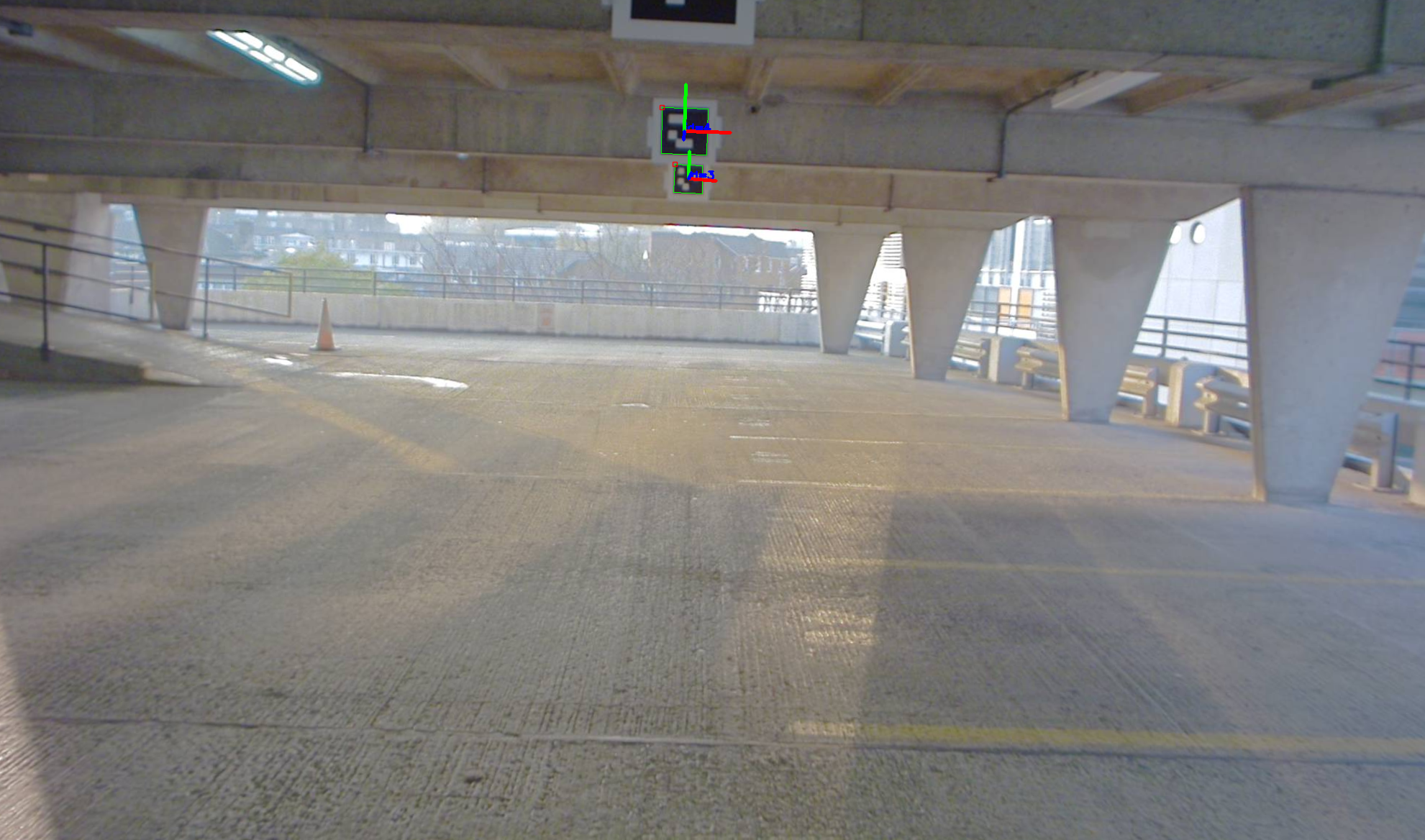 Localisation with Artificial Landmarks - AVP